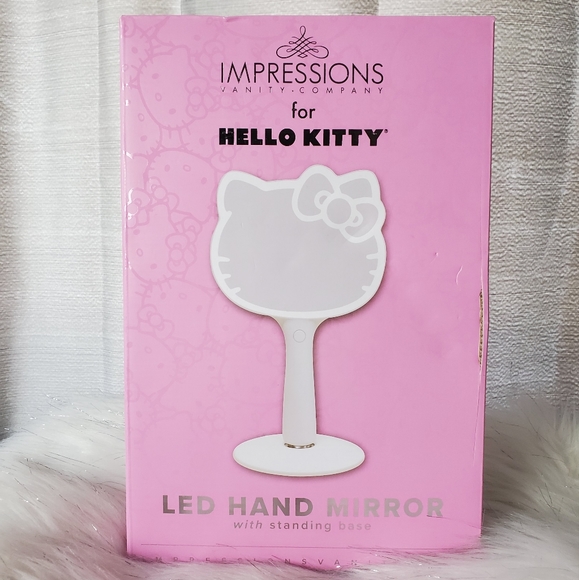 Impressions | Bath | Impressions For Hello Kitty Hand Held Led Mirror ...